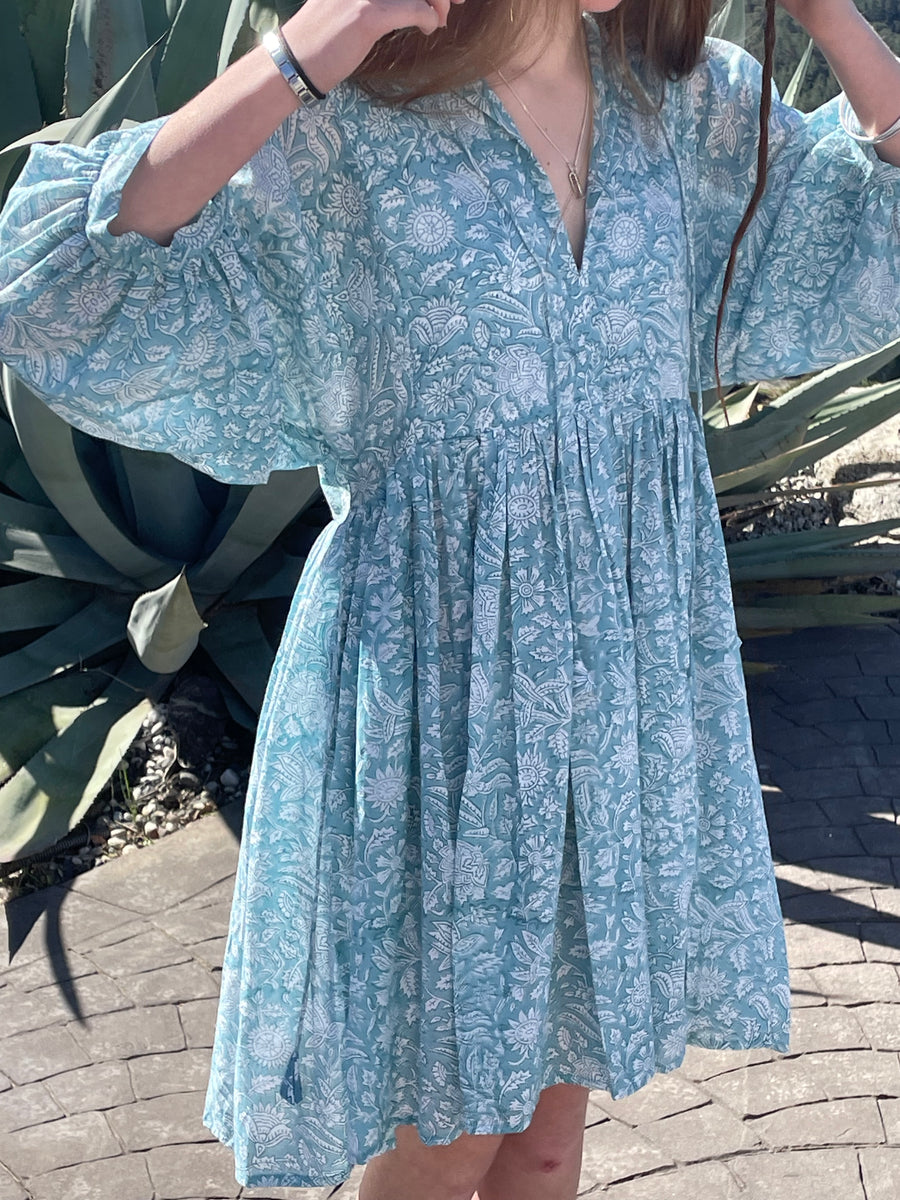 Doe Dress in Sea Mist – Sunday and Story Ltd