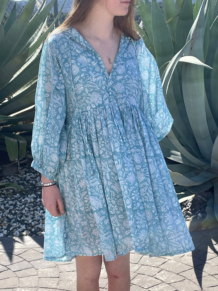 Doe Dress in Sea Mist – Sunday and Story Ltd